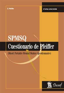 Librería Especializada Olejnik: SPMSQ. CUESTIONARIO DE PFEIFFER (SHORT ...