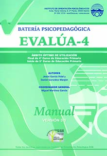 Librería Especializada Olejnik: BATERIA PSICOPEDAGOGICA EVALUA-4 (SOLO MANUAL) VERSION 3.0