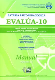 Librería Especializada Olejnik: BATERIA PSICOPEDAGOGICA EVALUA-10 (MANUAL+CUADERNILLO) VERSION 3.0