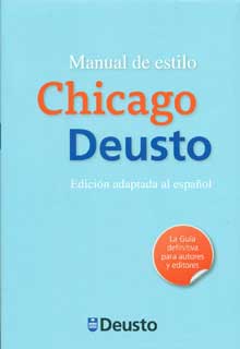 Librería Especializada Olejnik: MANUAL DE ESTILO CHICAGO-DEUSTO ...